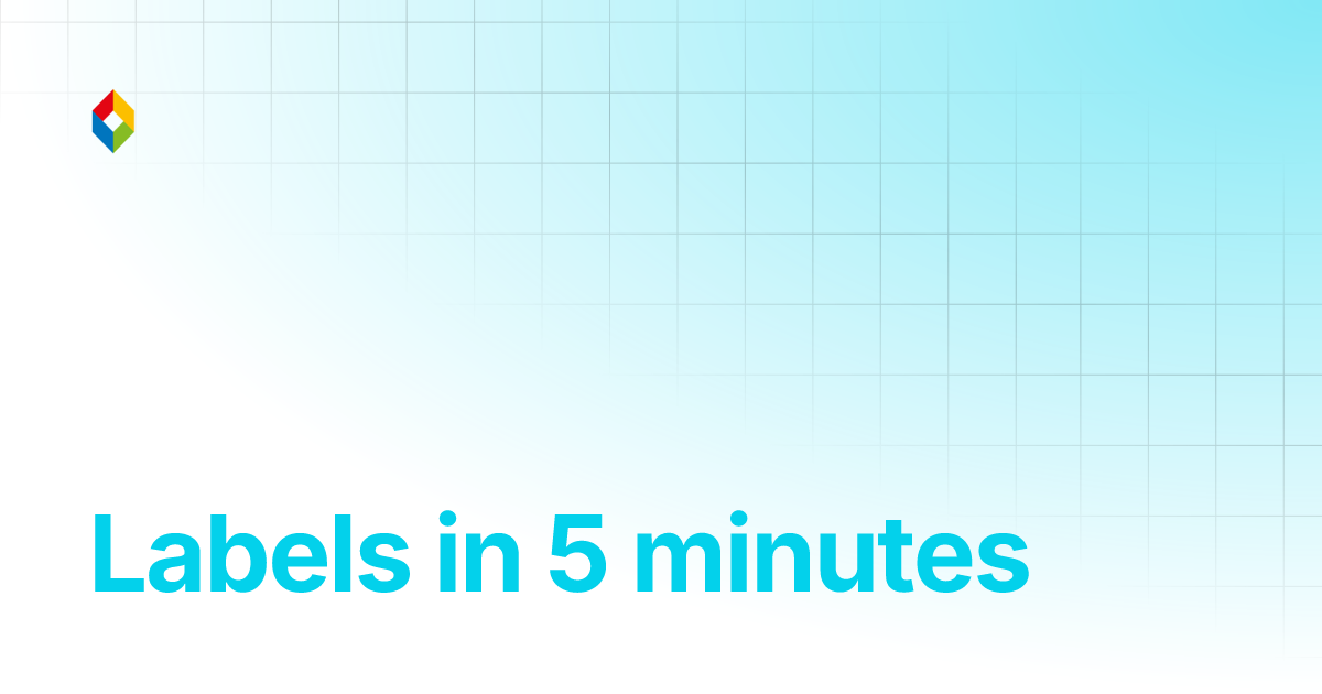 Labels in 5 minutes | API Documentation