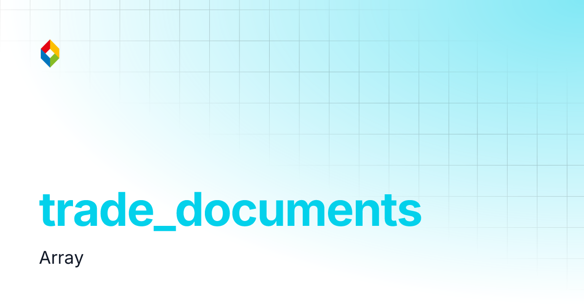 trade_documents | API Documentation