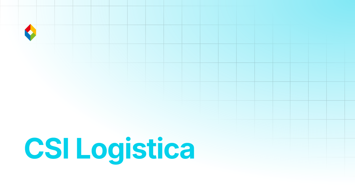CSI Logistica | API Documentation