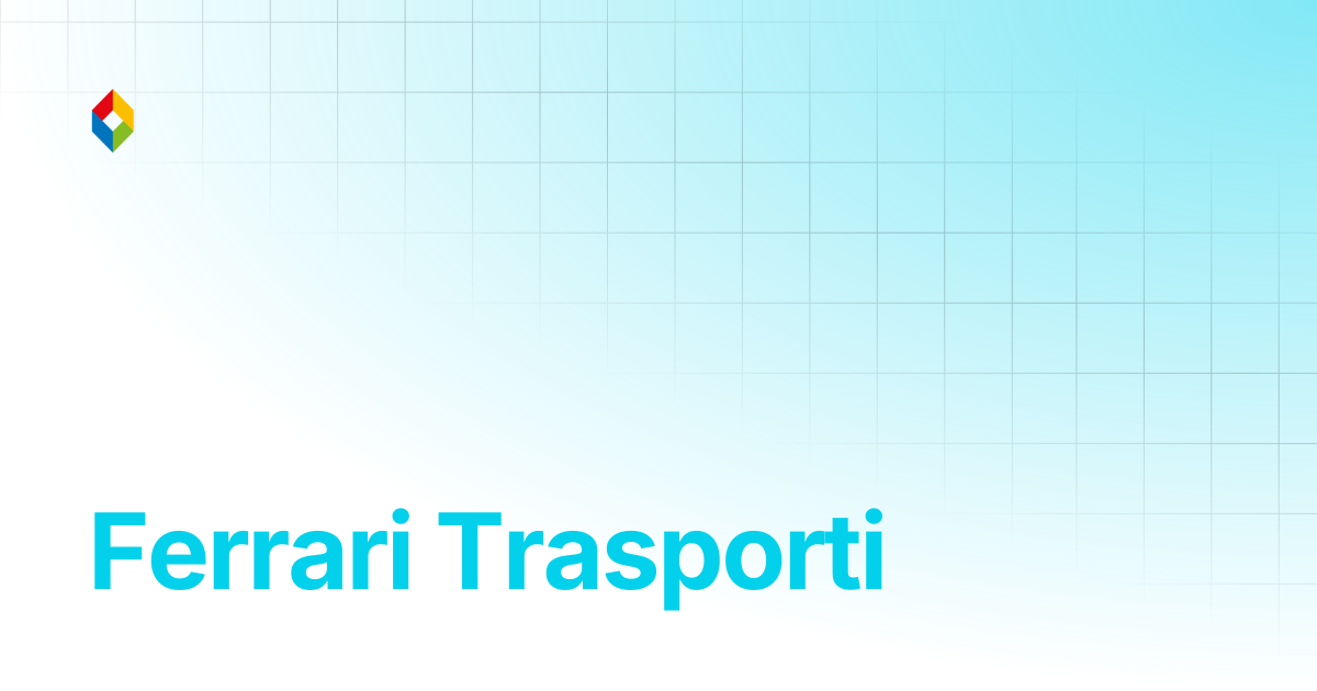 Ferrari Trasporti | API Documentation